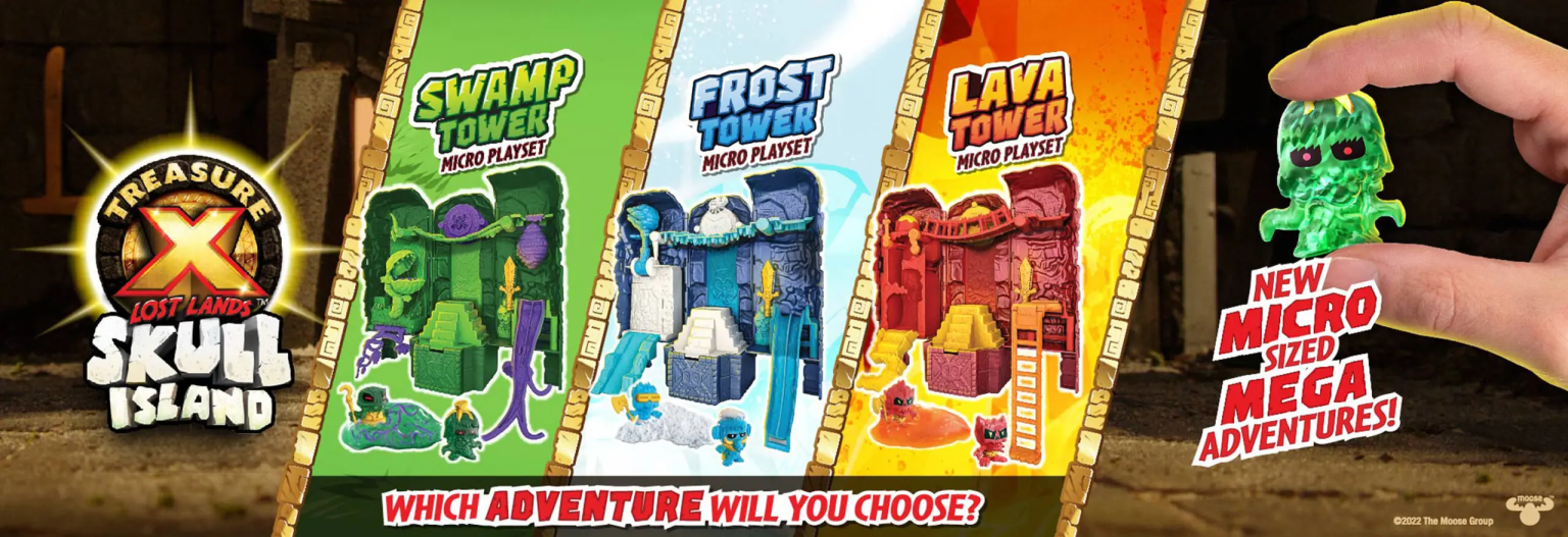 Treasure X Toy Store – Unlock Collectibles & Real Gold Treasure Hunts